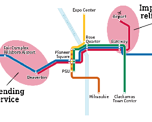 Trimet MAX紅線至機場段將於22日恢復運行 - 波特蘭新聞