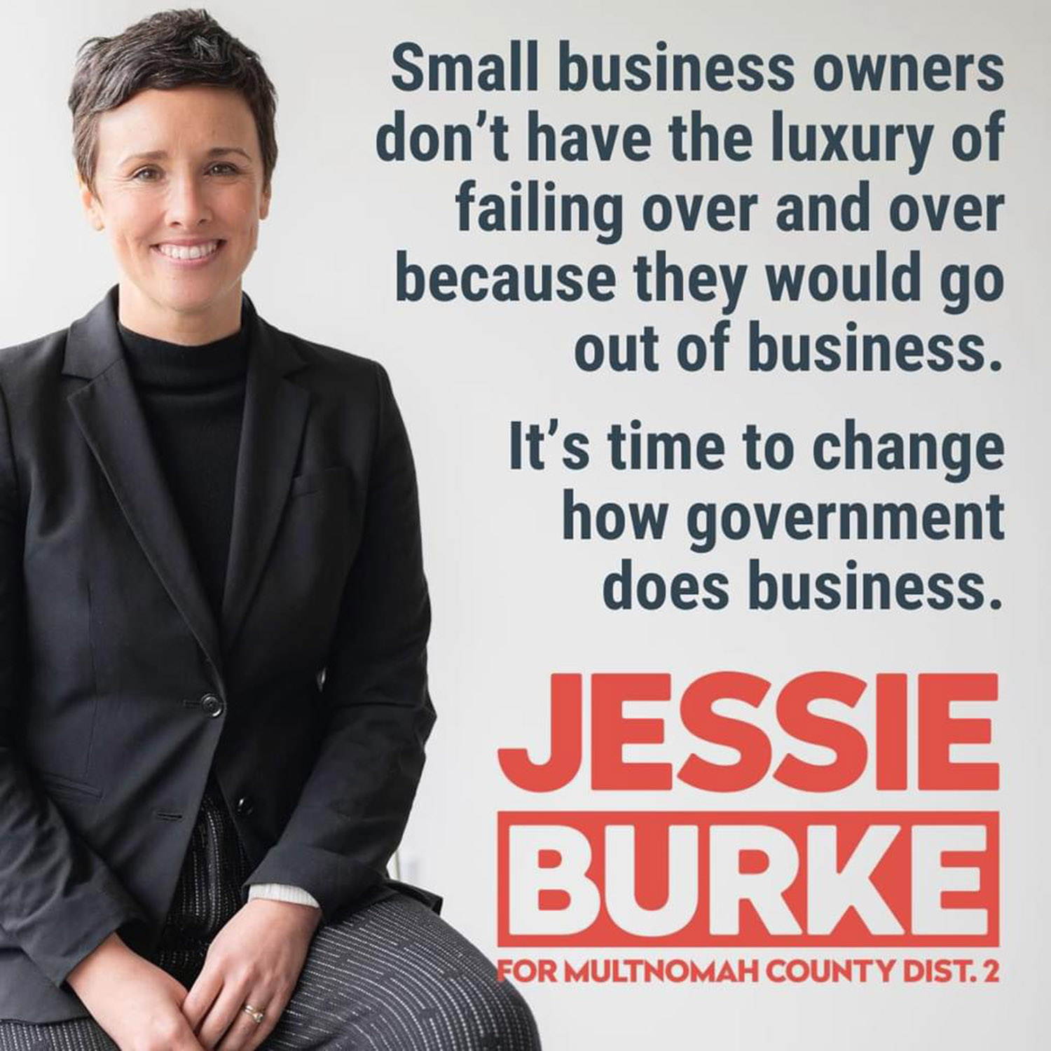 華人社區支持Jessie Burke 競選縣第二選區議員 4月27日週六於魚樂軒舉辦見面會及籌款活動 - 波特蘭新聞